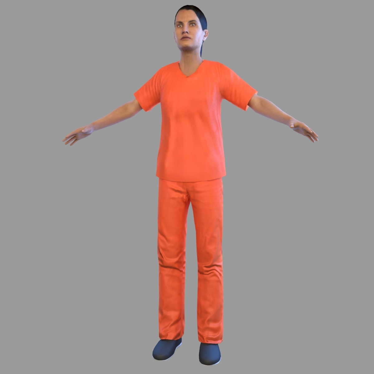 3D model female prisoner - TurboSquid 1469438
