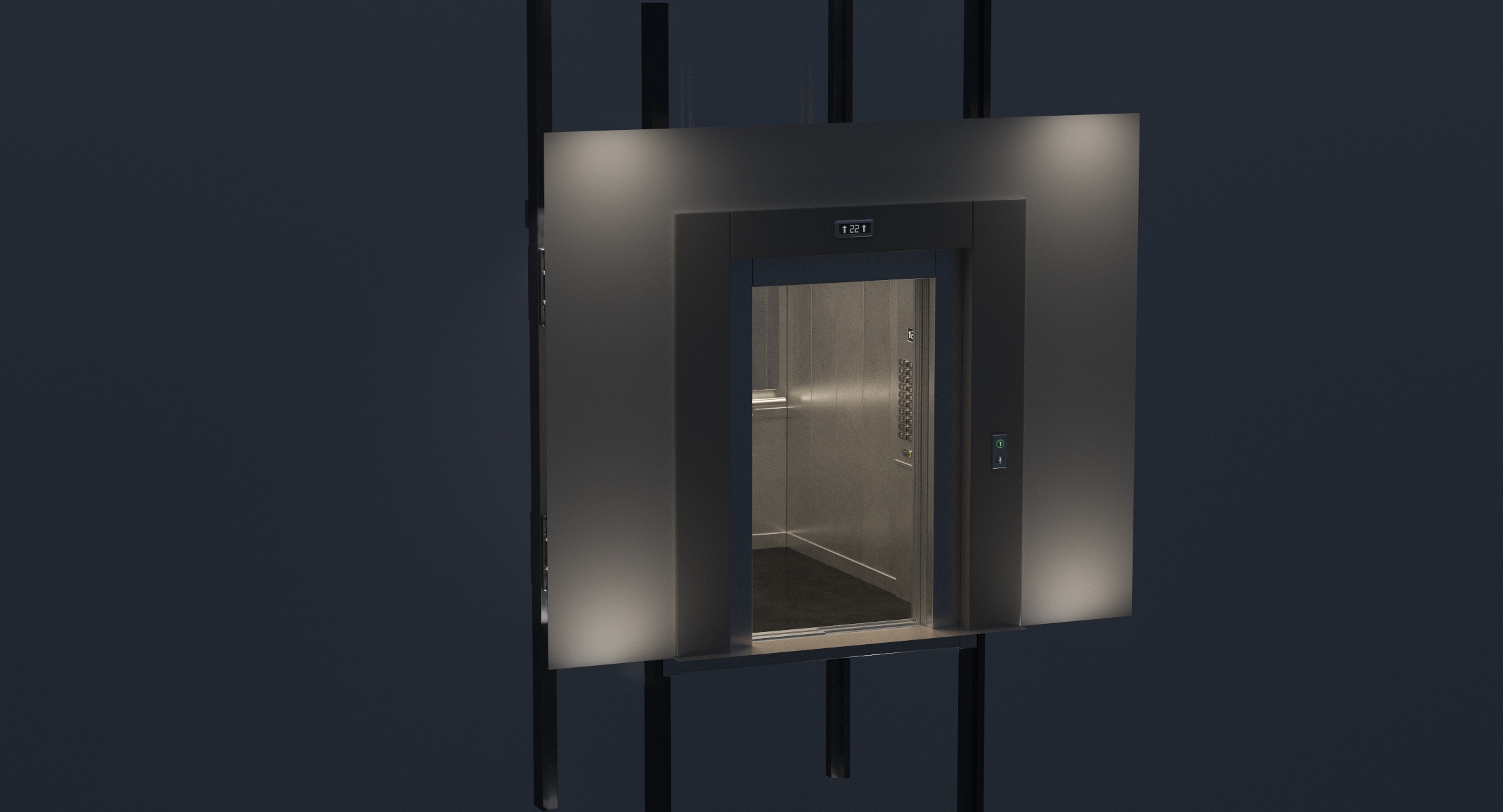 modelo 3d Ascensor - TurboSquid 1469529