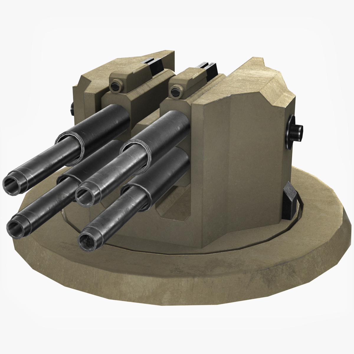 Free 3D sci fi turret aa - TurboSquid 1469622