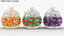 3D model realistic candy corn jar - TurboSquid 1469599