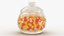 3D model realistic candy corn jar - TurboSquid 1469599