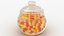 3D model realistic candy corn jar - TurboSquid 1469599