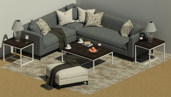 Revit family sofa 3D - TurboSquid 1469688
