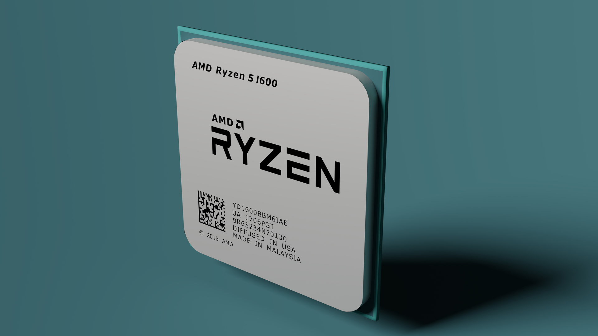 3D cpu amd rayzen 5 - TurboSquid 1470114