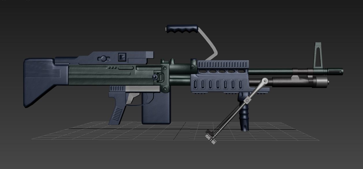 M60e4 rifle 3D model - TurboSquid 1470298
