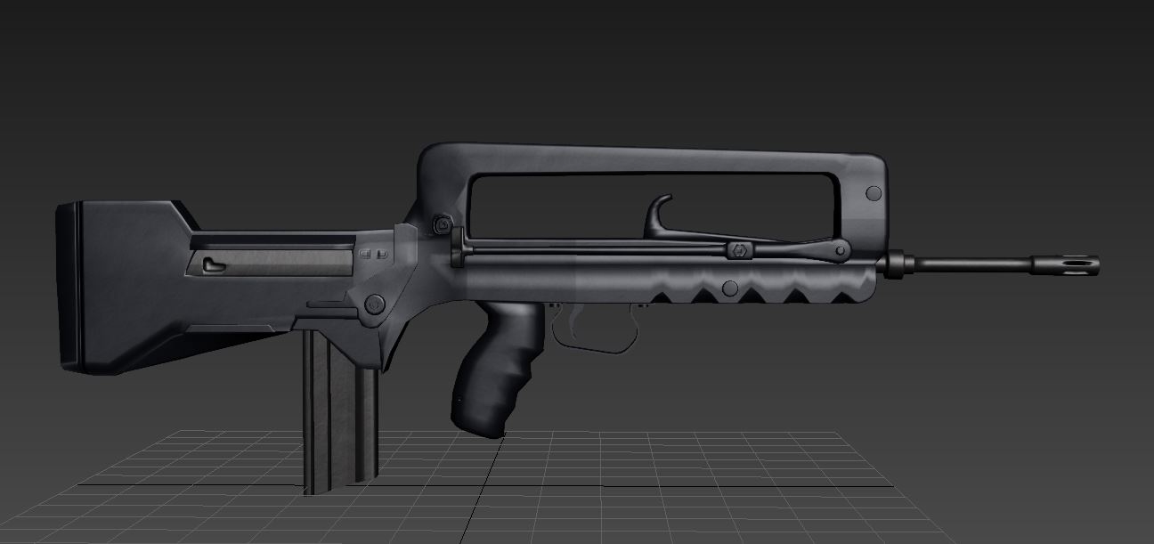 3D famas gun - TurboSquid 1470338