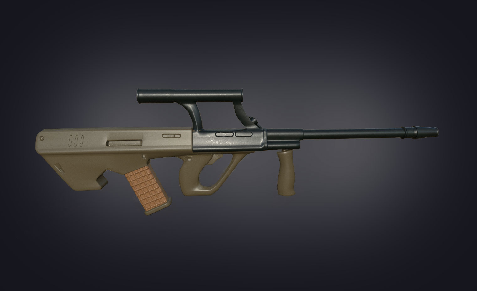 Aug rifle 3D model - TurboSquid 1470319