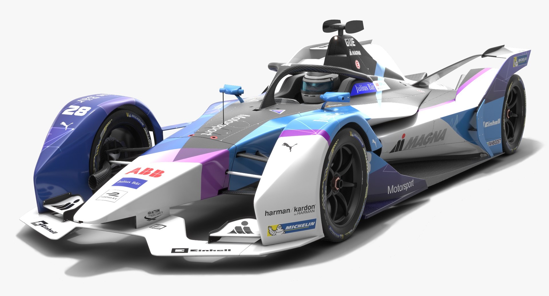 Andretti motorsport formula e 3D - TurboSquid 1470426
