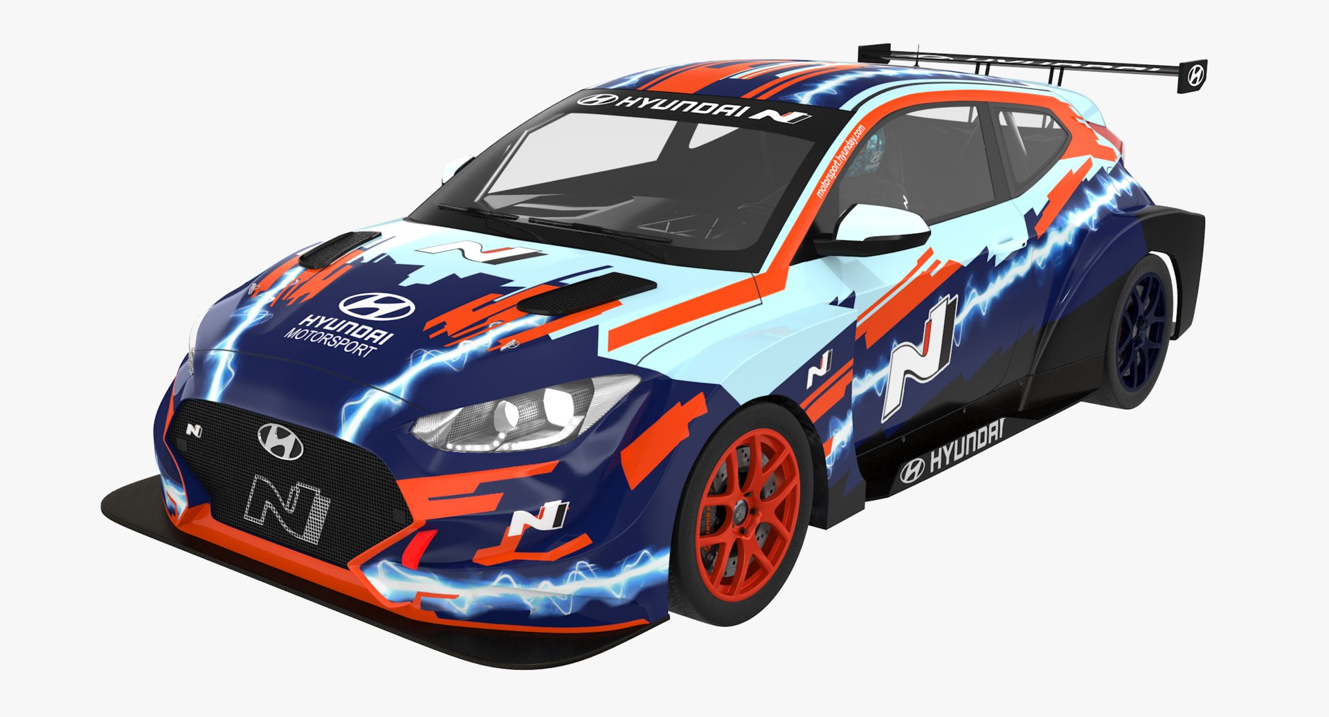 Hyundai veloster n etcr 3D model - TurboSquid 1470565