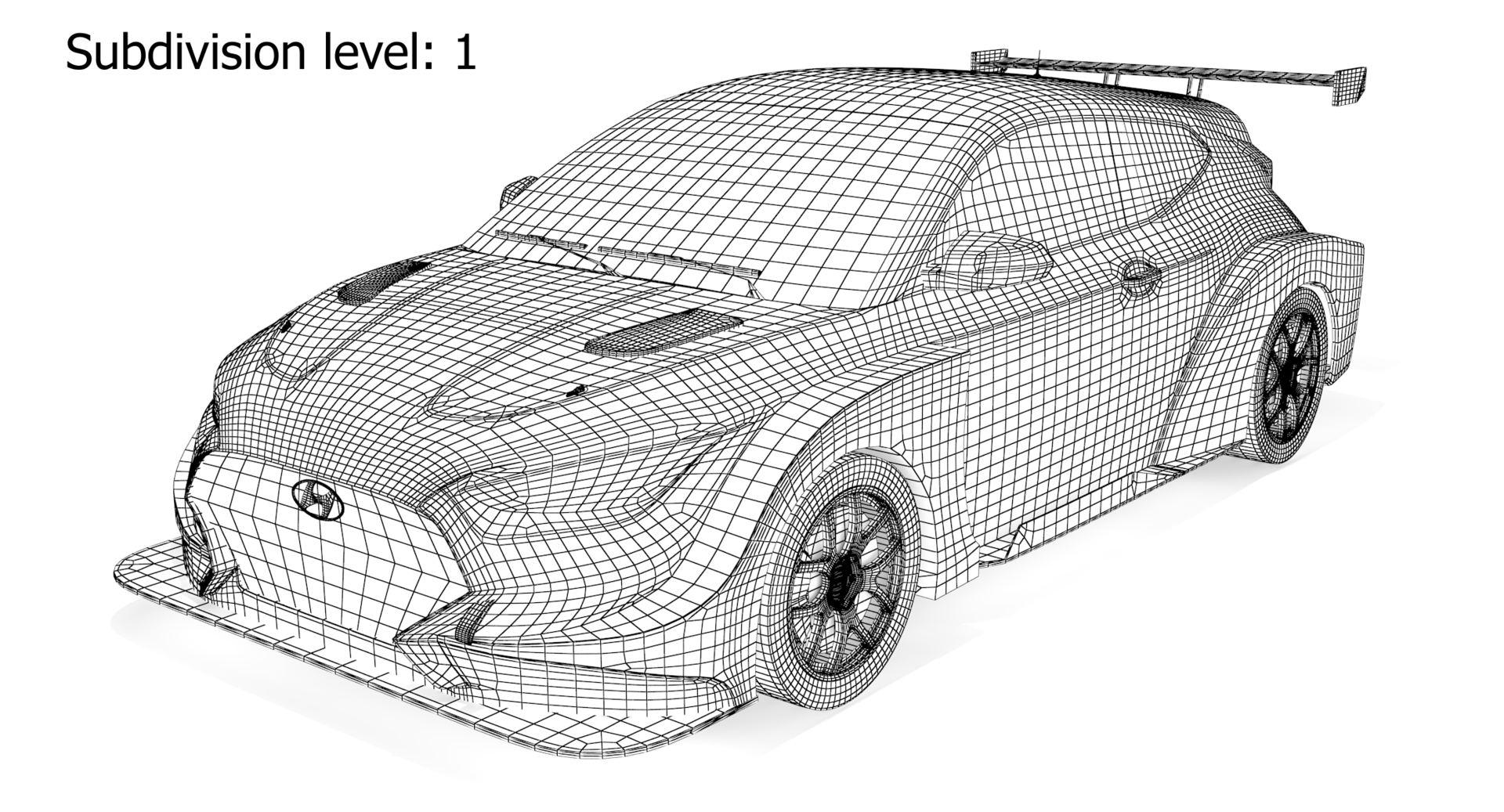 Hyundai veloster n etcr 3D model - TurboSquid 1470565