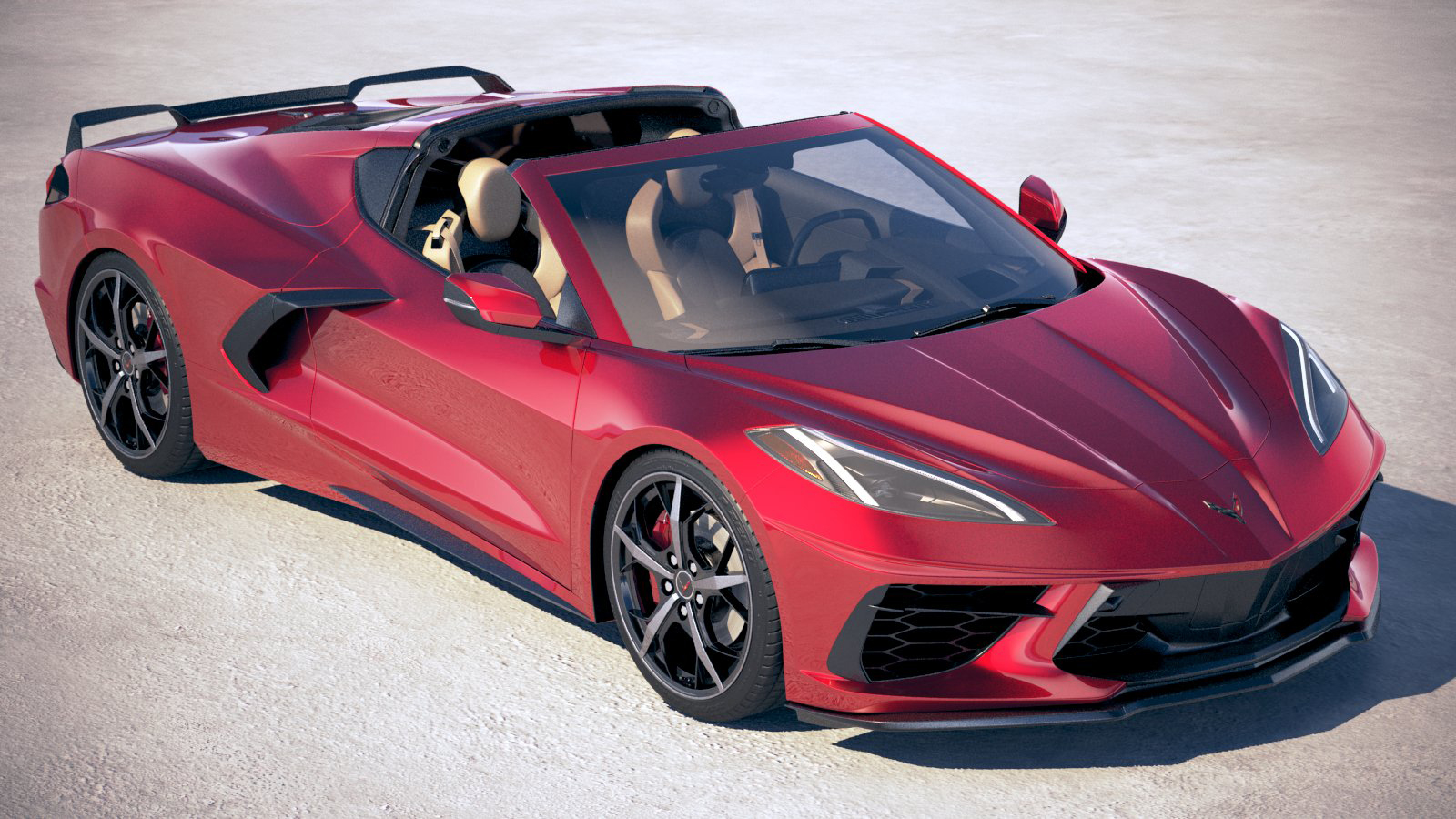 3D chevrolet corvette c8 - TurboSquid 1470592