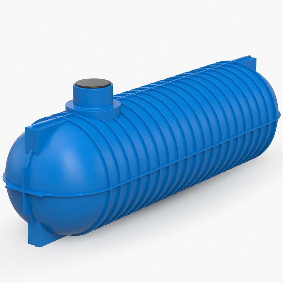 3D septic tank model - TurboSquid 1470587