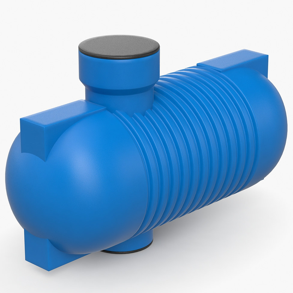 Septic tank 3D model - TurboSquid 1470589