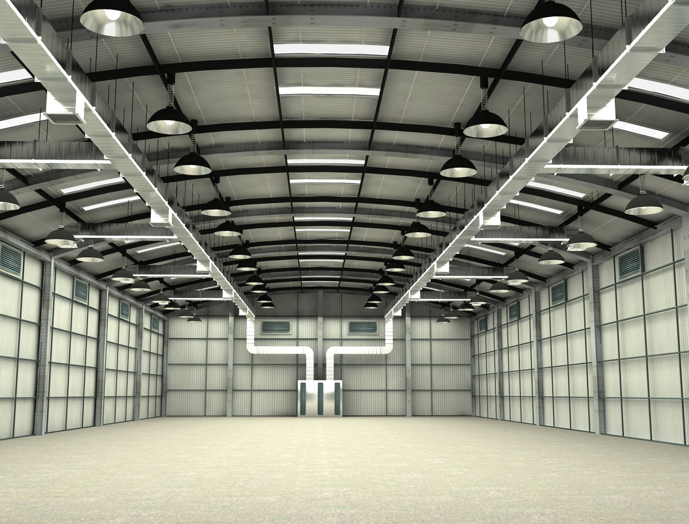 Hangar interior 3D - TurboSquid 1470651