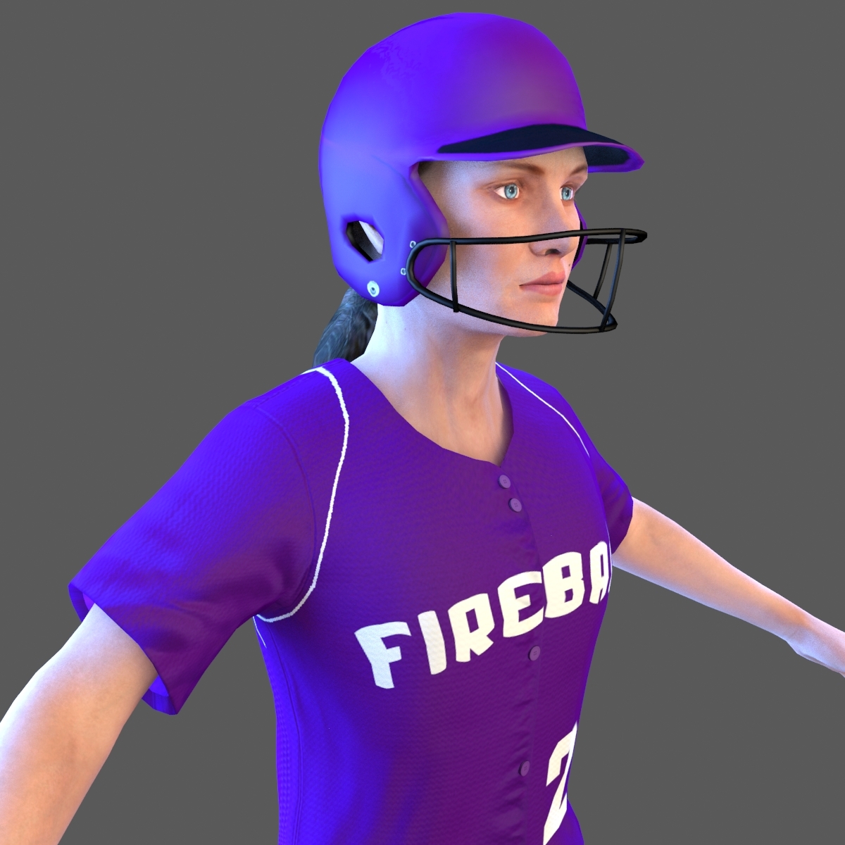 3D softball bat ball - TurboSquid 1470699