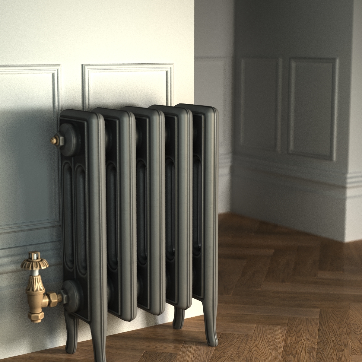 3D old style radiator model - TurboSquid 1470691