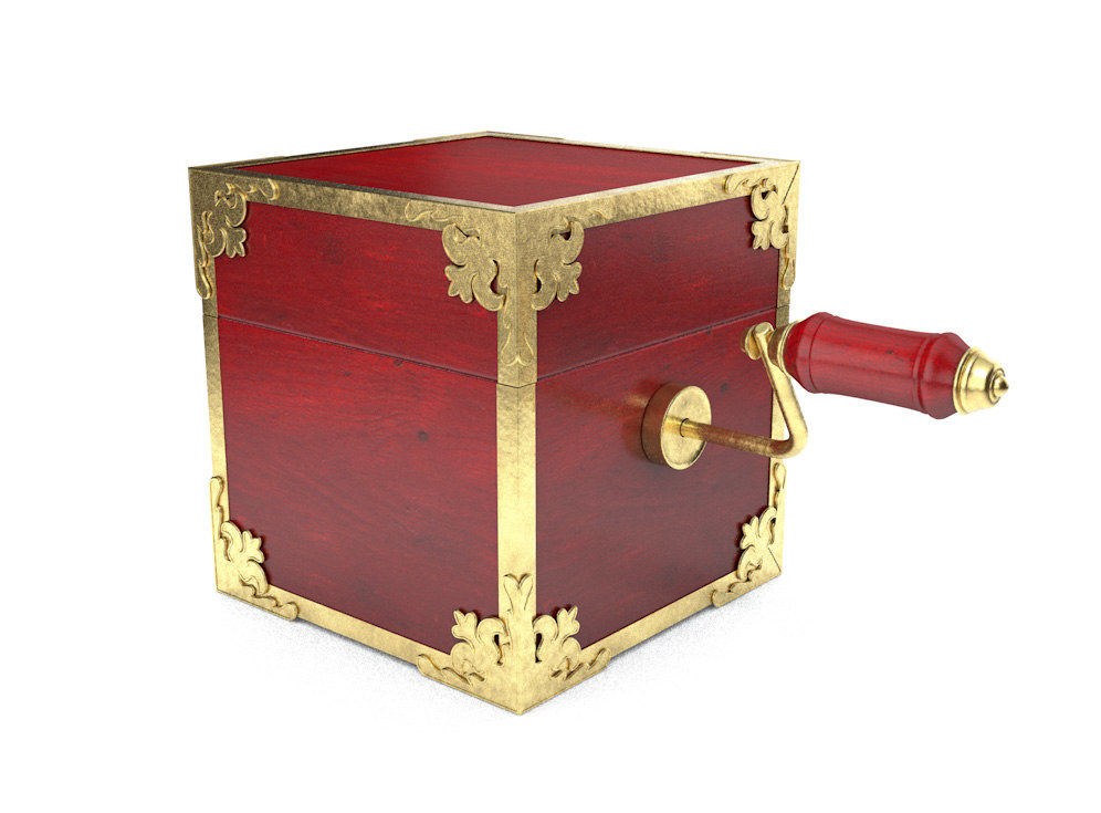 3D ornate box model - TurboSquid 1470907