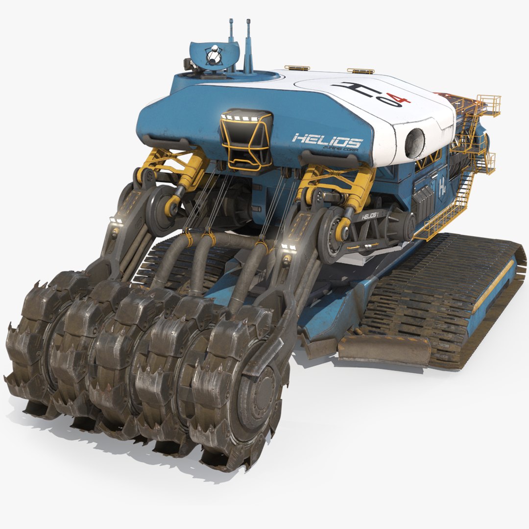 3D model sci-fi harvester - TurboSquid 1471114