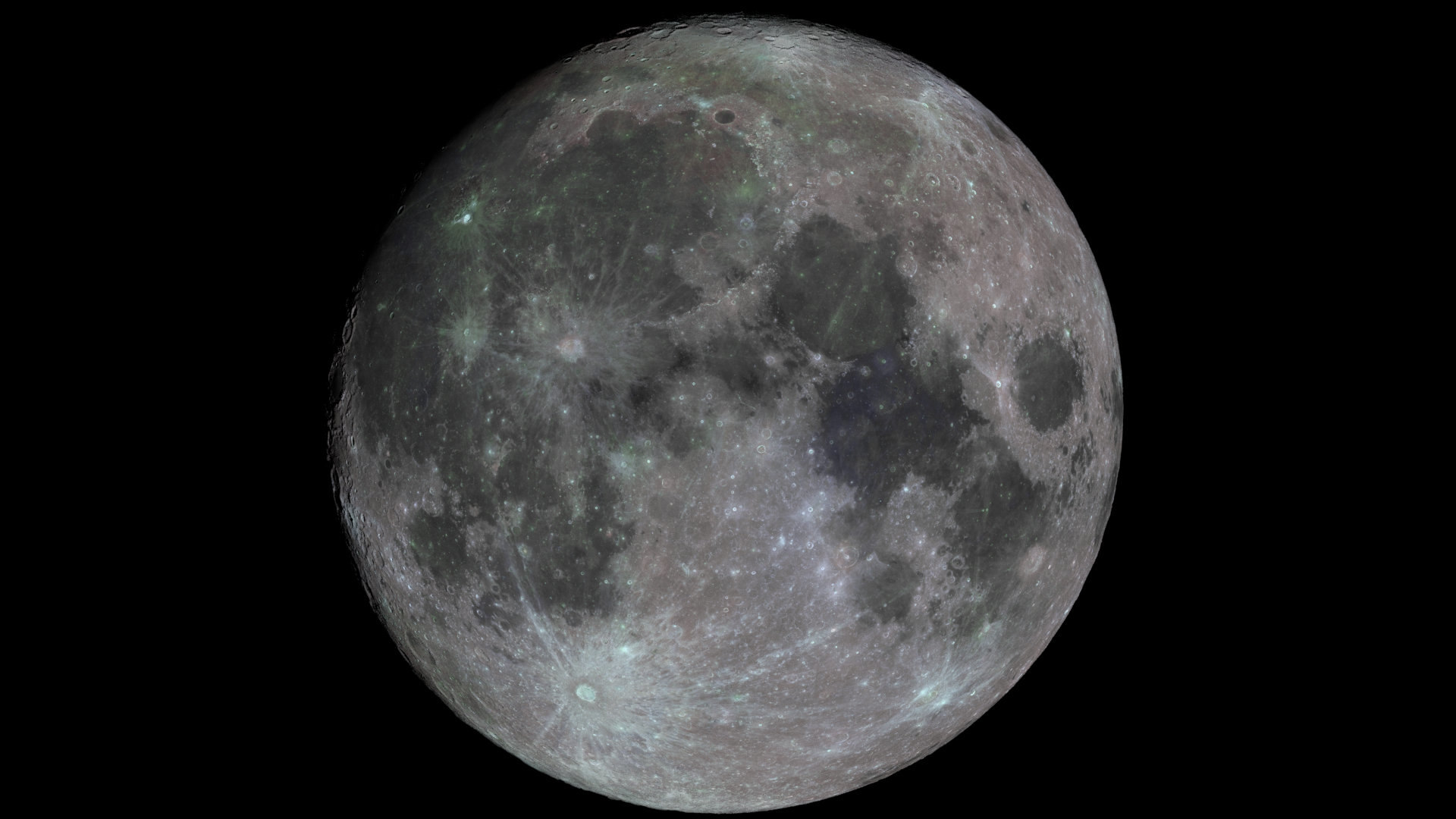 Moon color model - TurboSquid 1471925
