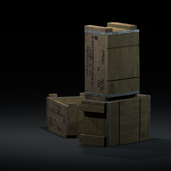 Crate ww2 3D - TurboSquid 1471277
