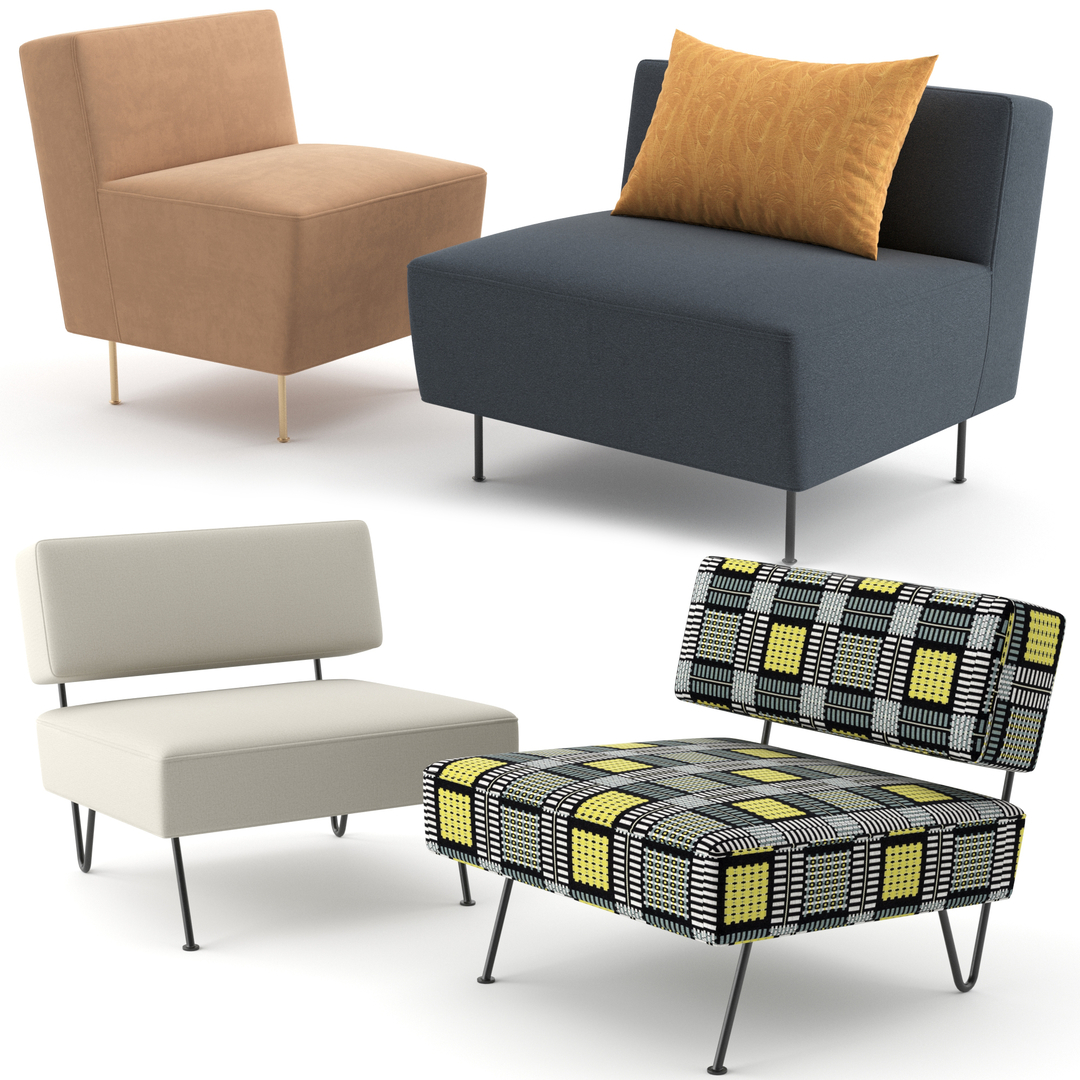 3D model modern lounge chair - TurboSquid 1471363
