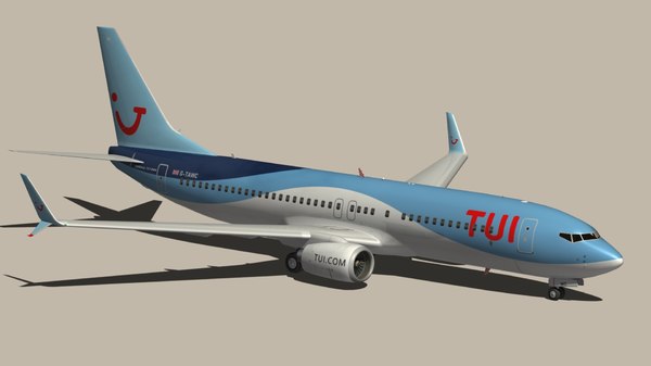 Boeing tui 3D model - TurboSquid 1471392