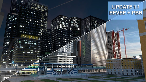 Free Blender City Models | TurboSquid