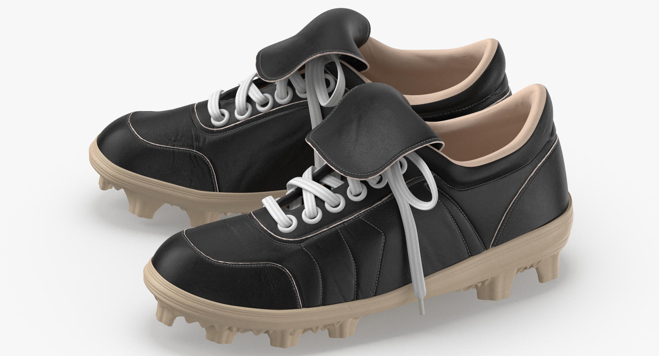 3D model baseball cleats pair 01 - TurboSquid 1471813