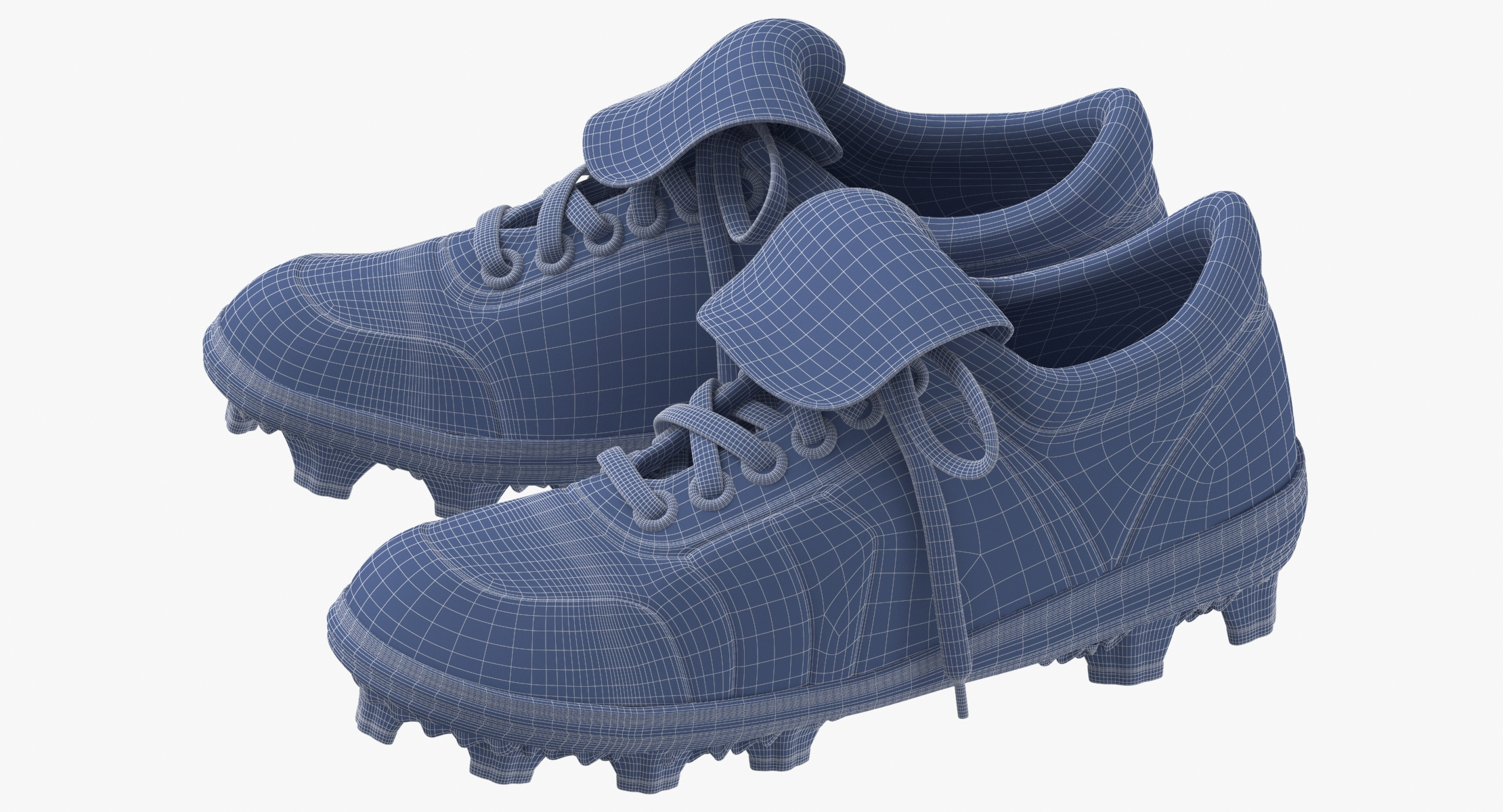 3D model baseball cleats pair 01 - TurboSquid 1471813