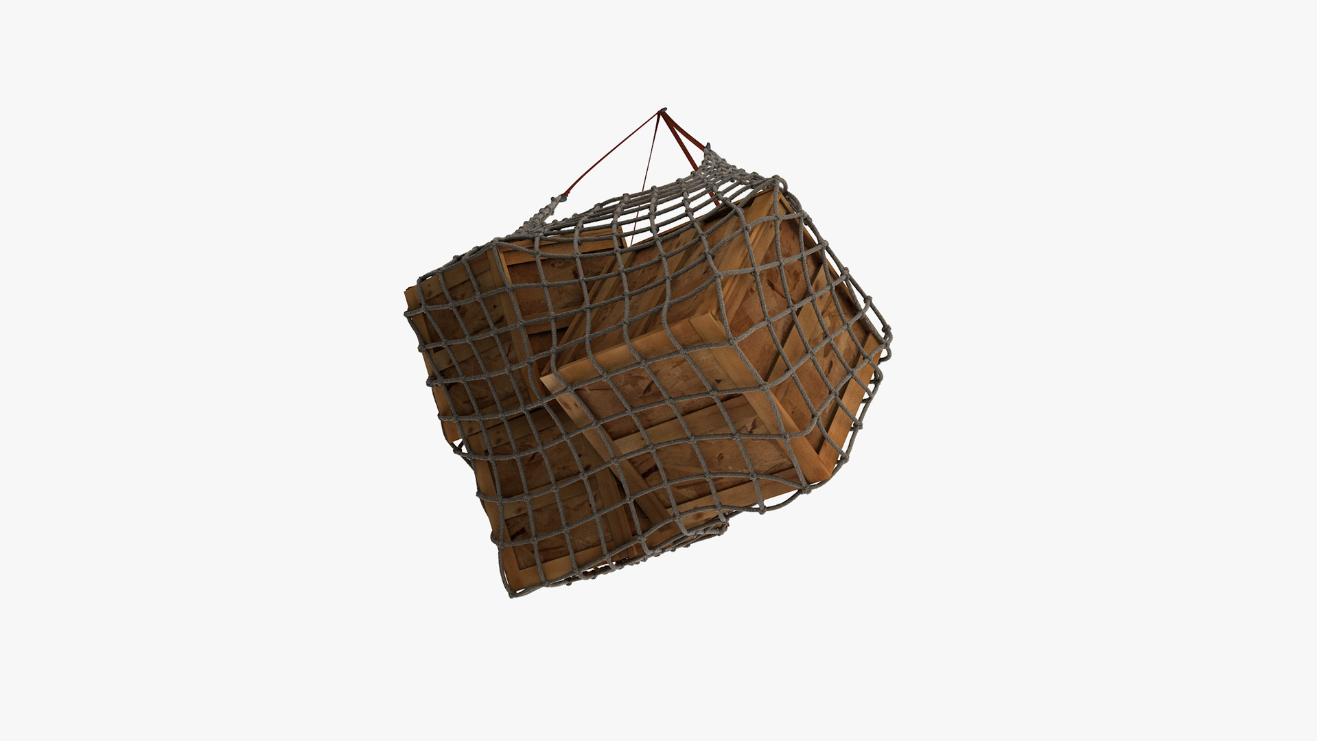 Hanging rope cargo net 3D model - TurboSquid 1470344