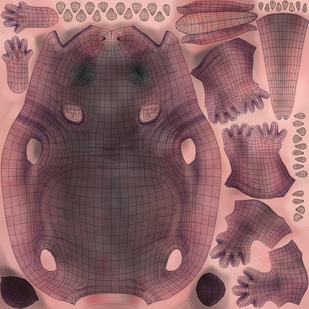 Rat baby newborn model - TurboSquid 1471874
