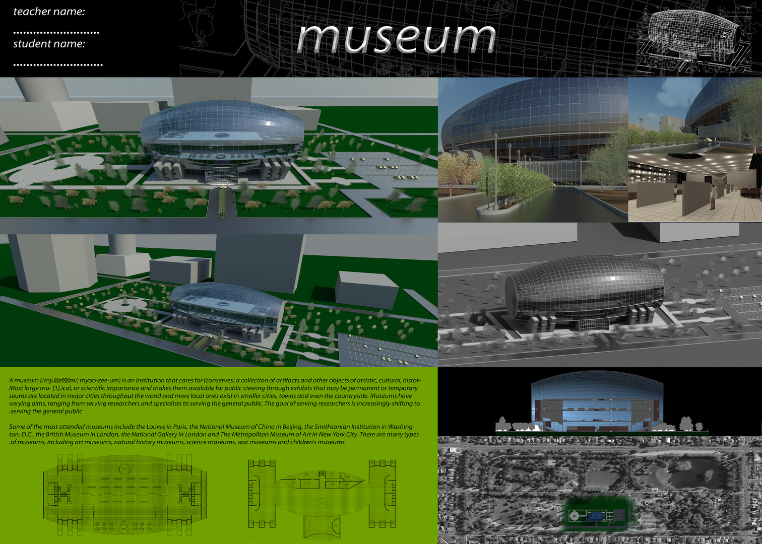 modelo 3d Museo Revit - TurboSquid 1471919