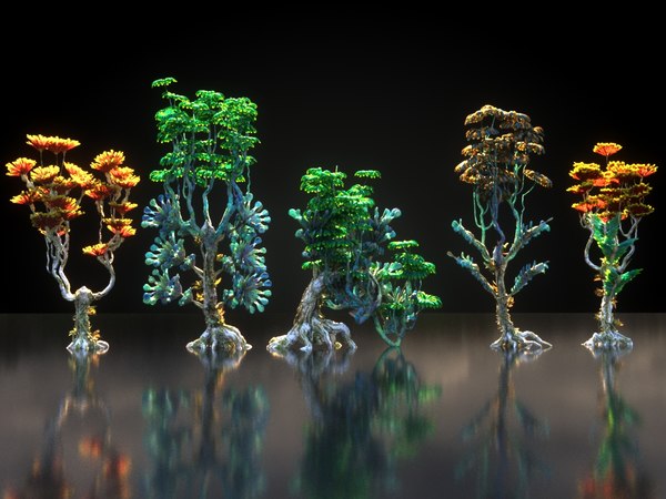 Pandora pack 30 tree 3D - TurboSquid 1471942