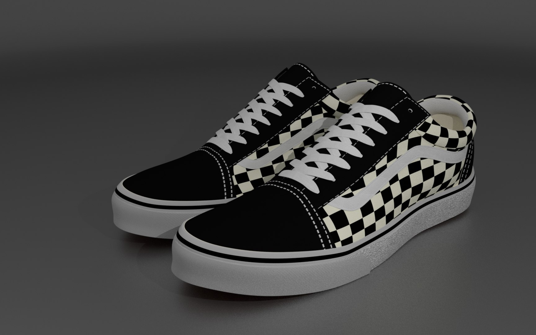 Vans old skool 3D - TurboSquid 1471958