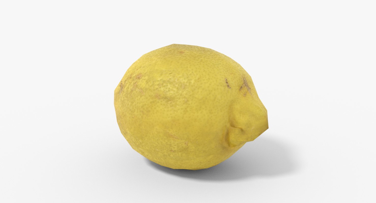 3D model lemon pbr - TurboSquid 1472016