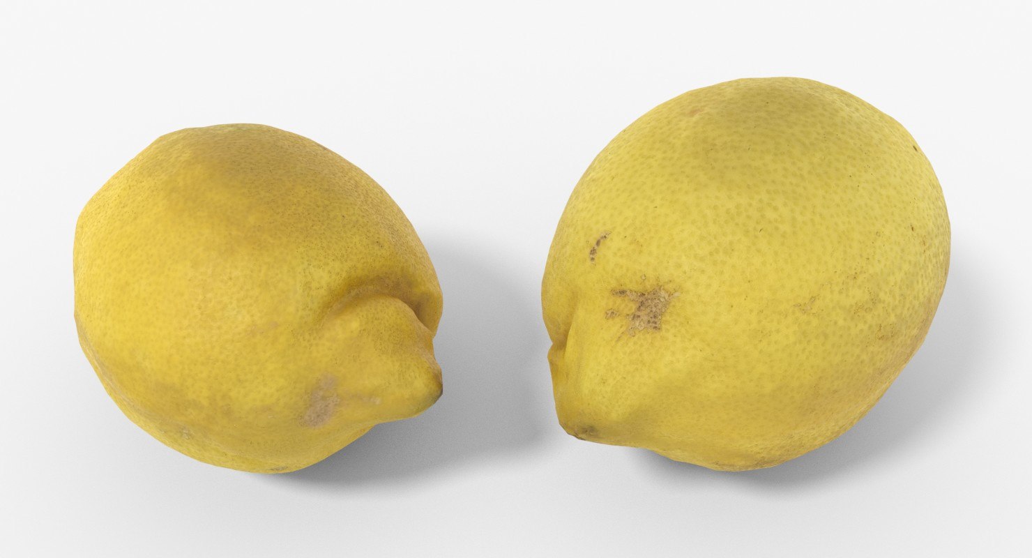 3D lemon 01 - TurboSquid 1472031