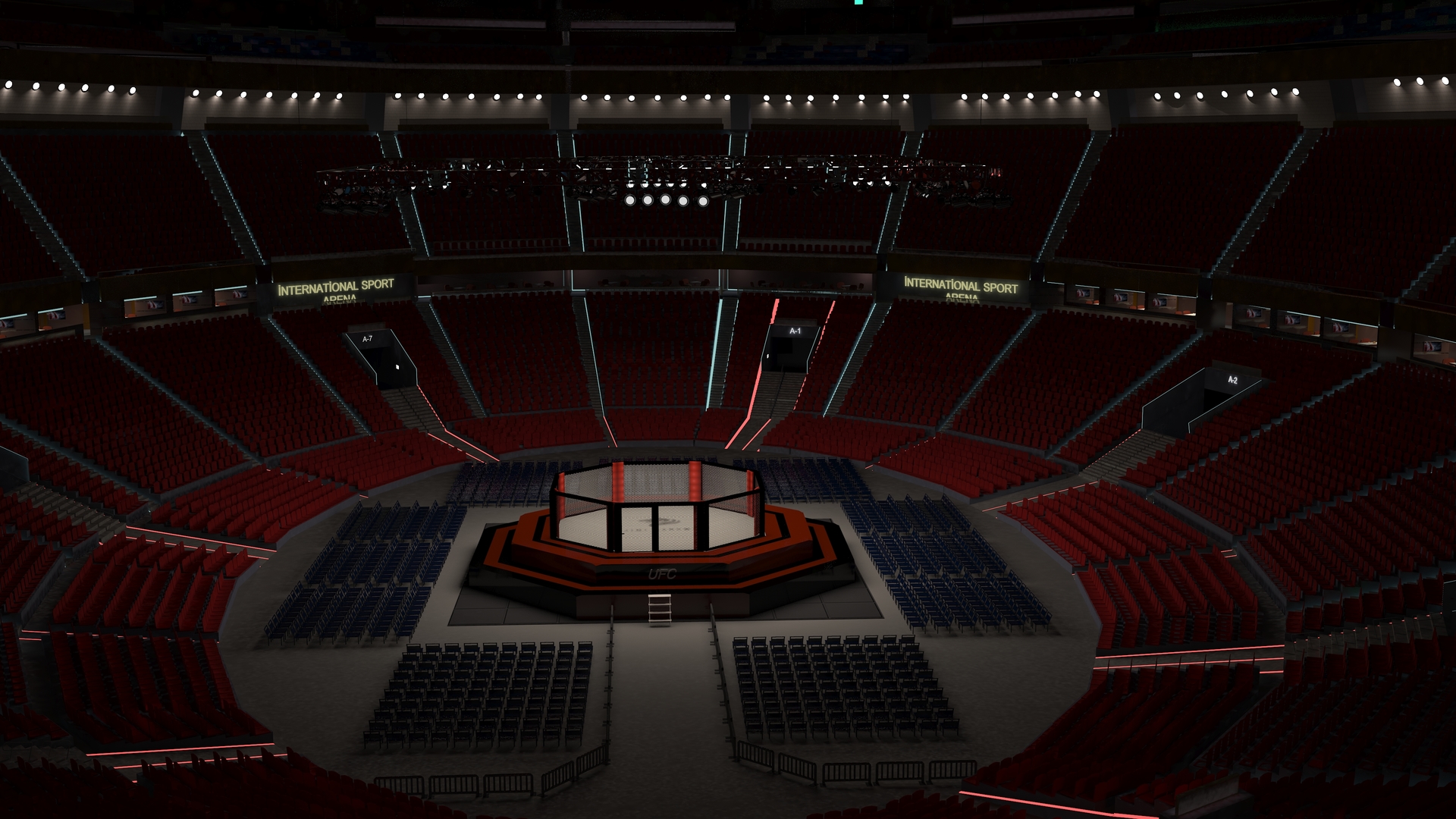 Arena ufc 3D - TurboSquid 1472094