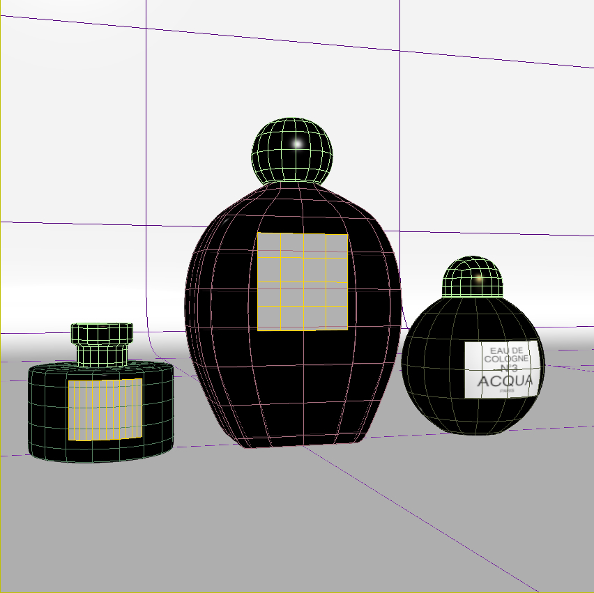3D model perfume cologne bottles - TurboSquid 1472087