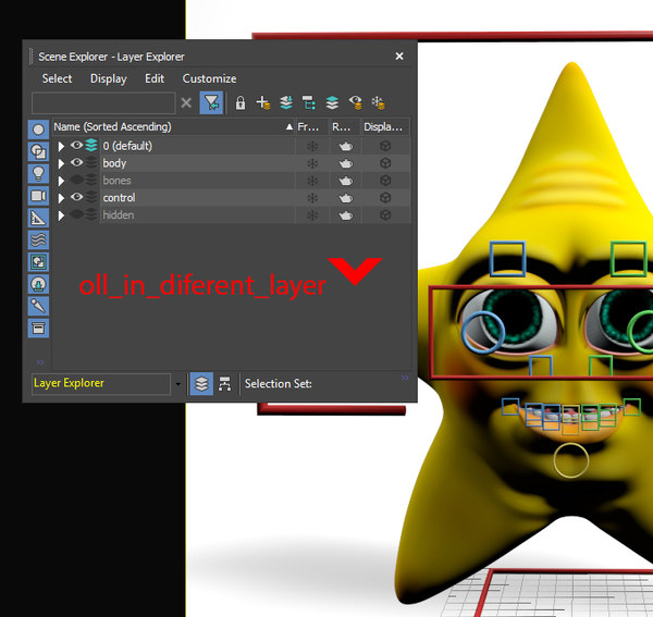 Star toon model - TurboSquid 1472118