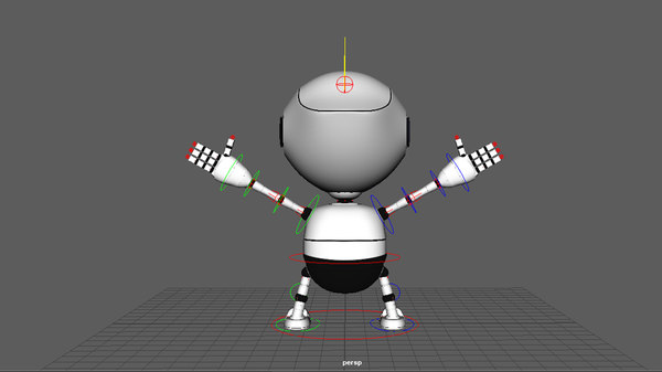 Robot rigged 3D model - TurboSquid 1472158