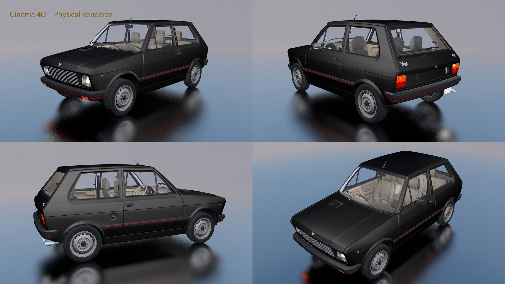 Yugo 45 3D model - TurboSquid 1472193