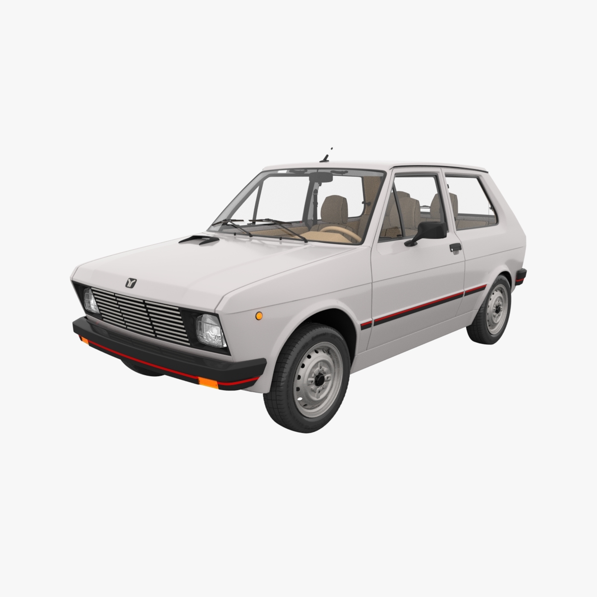 Yugo 45 3D model - TurboSquid 1472193