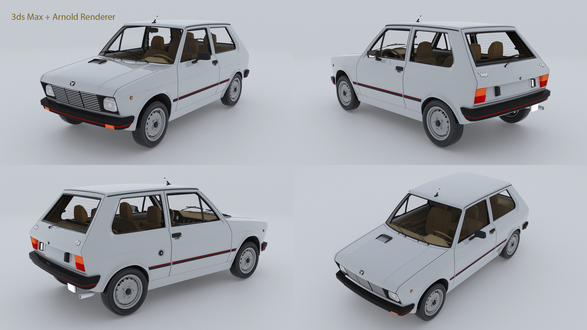 Yugo 45 3D model - TurboSquid 1472193