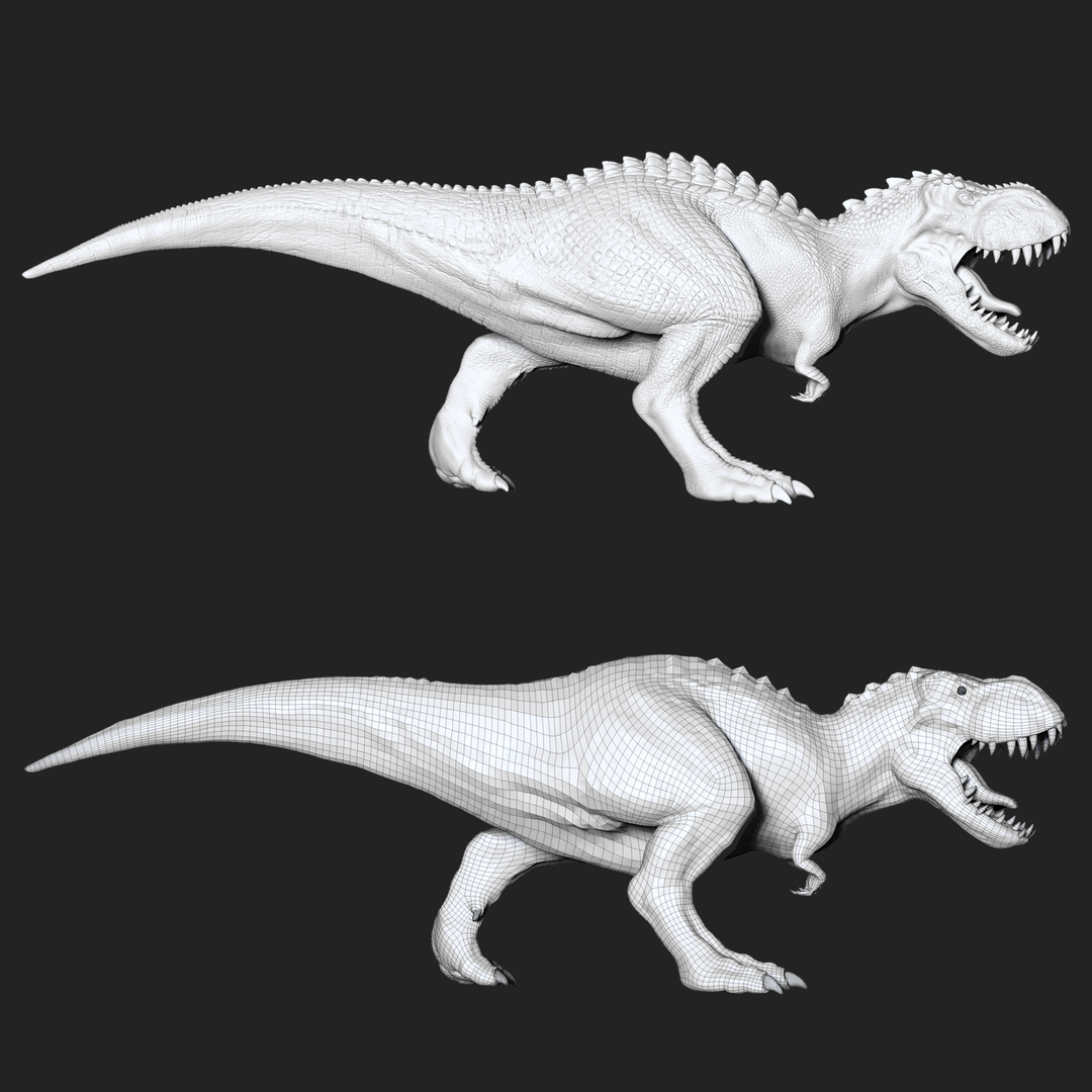 3D vastatosaurus rex - TurboSquid 1472994