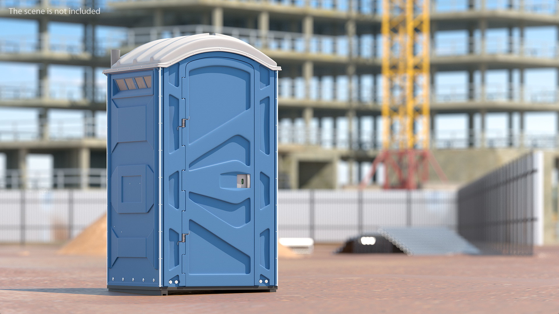Portable restroom 3D - TurboSquid 1472421