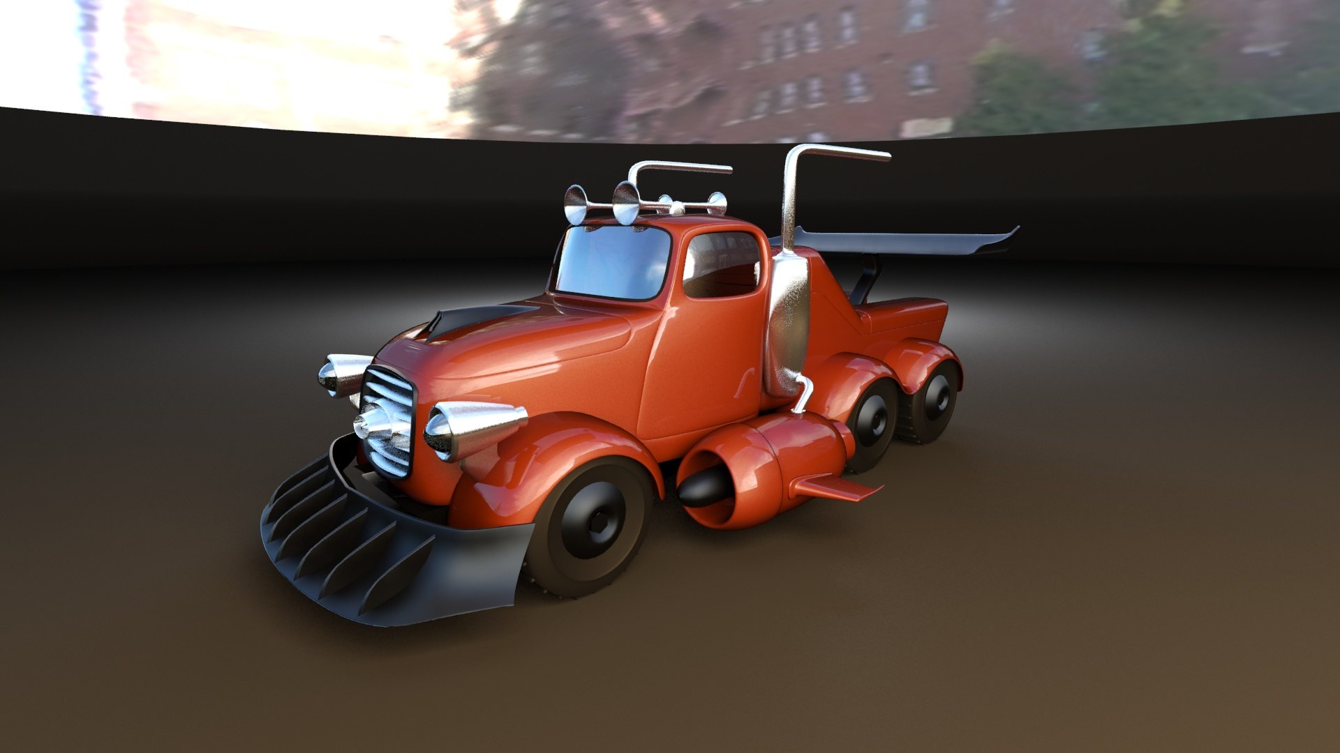 Rocket truck model - TurboSquid 1472448