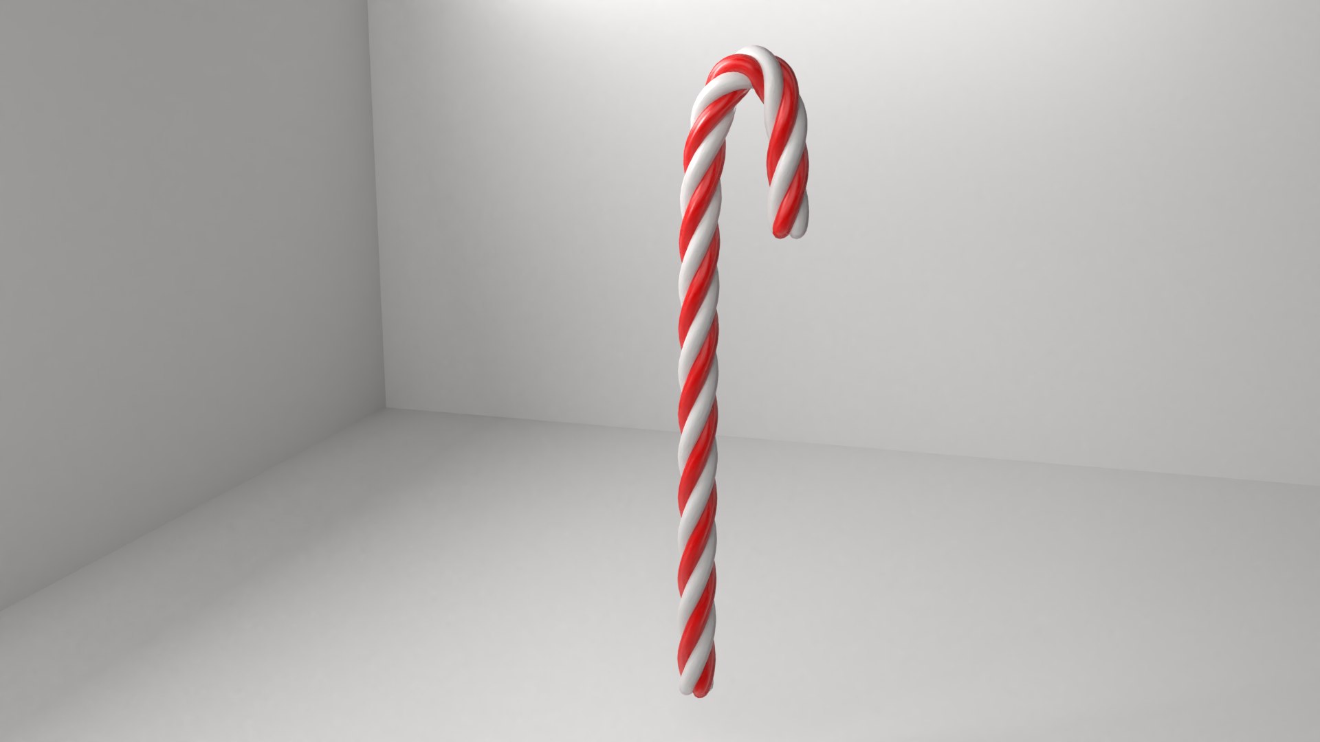 Candy cane 2 3D model - TurboSquid 1472430
