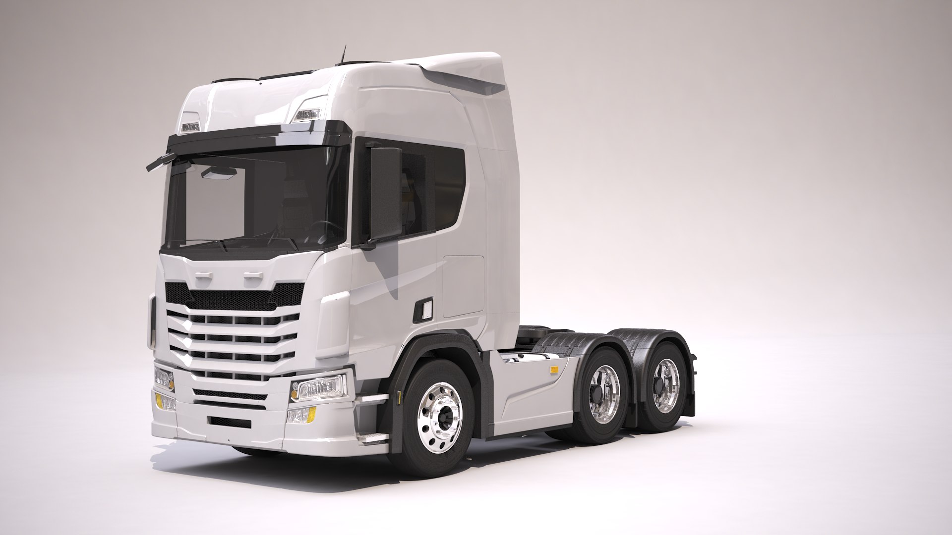 Generic european semi truck 3D model - TurboSquid 1472500
