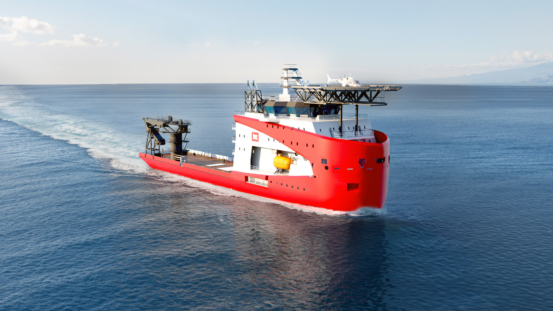 3D model ihc offshore support vessel - TurboSquid 1472709