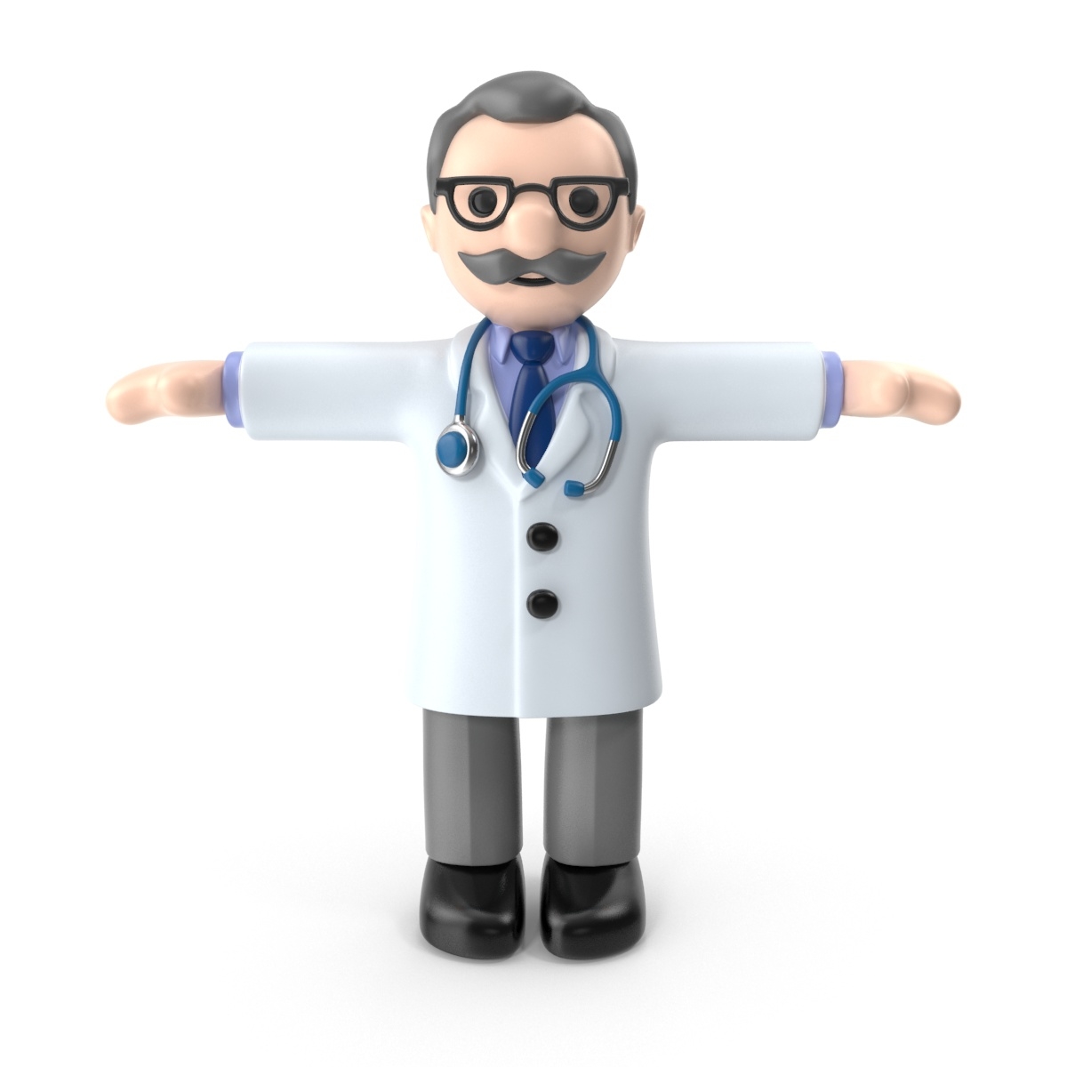 modelo 3d Doctor stickman - TurboSquid 1093505